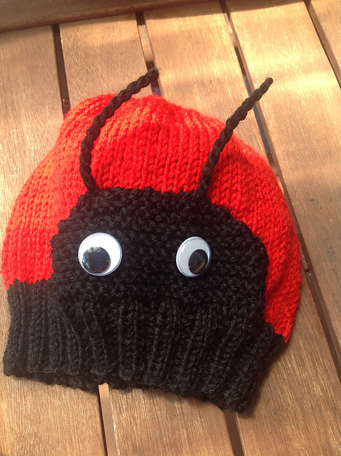 Ravelry: Ladybird Hat pattern by The Knit Guru