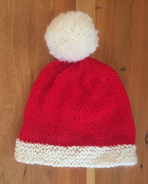Ravelry: Simple Childs Santa Hat pattern by The Knit Guru
