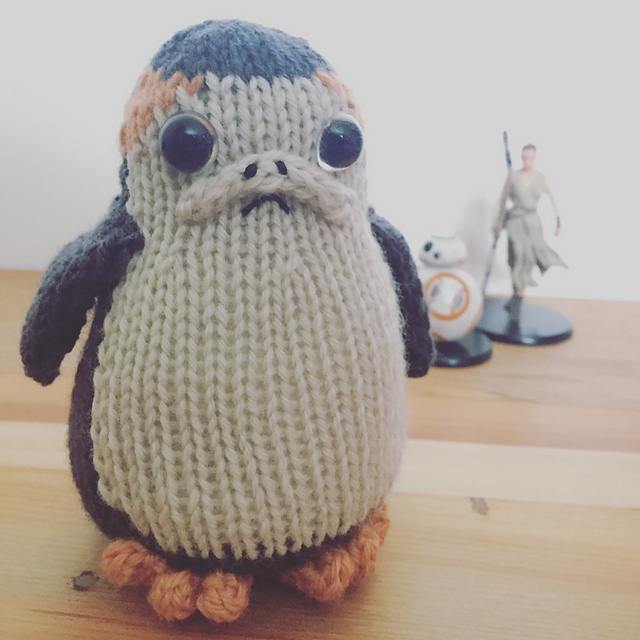 Ravelry: Star Wars Porg pattern by The Knit Guru