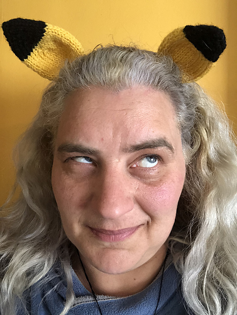 Ravelry: Pikachu Pokémon Ears pattern by The Knit Guru