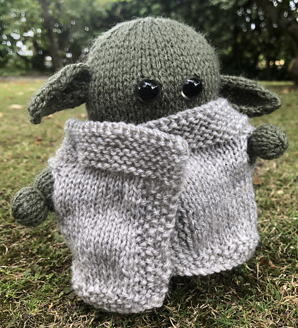 Ravelry: The Child Baby Yoda pattern by The Knit Guru