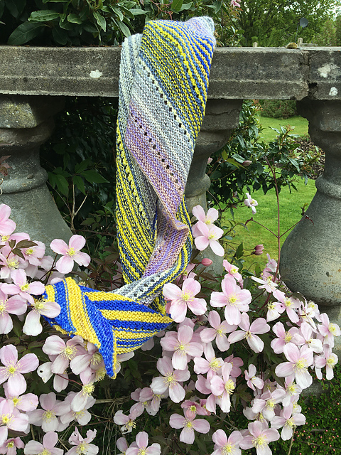 Ravelry: Ten Bump Shawl pattern by Judi Hurst