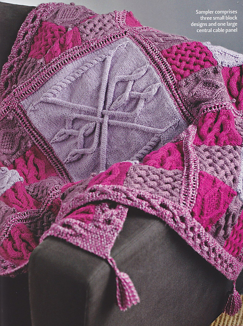 Ravelry: Bramble Throw pattern by Judy Furlong