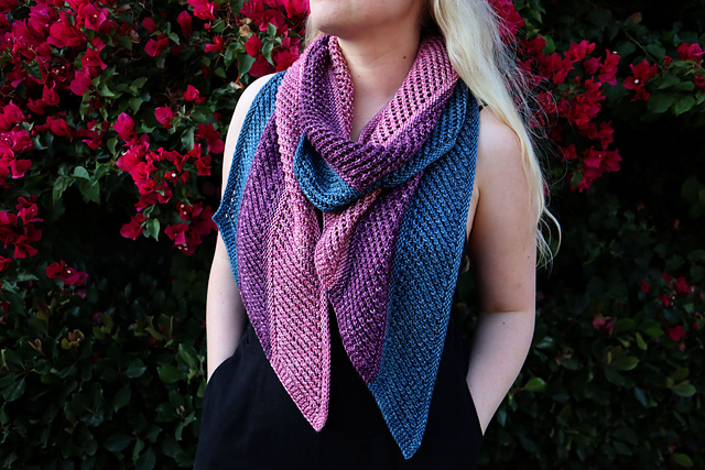 Ravelry: Bi the Way Scarf pattern by Juliana Lustenader