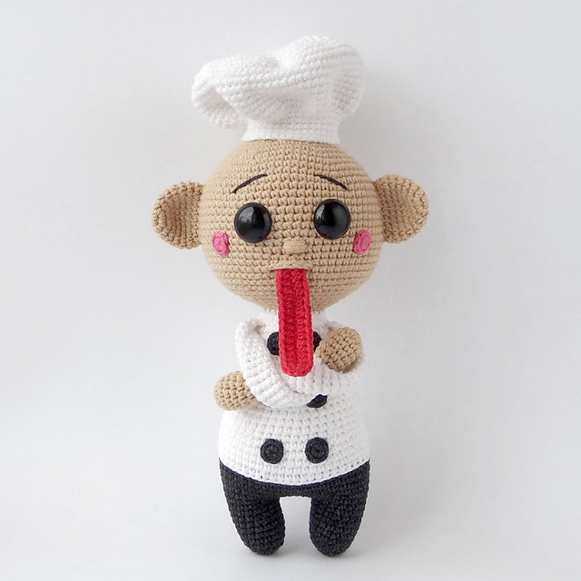 Ravelry: Chef Doll pattern by Yuliia Matiienko
