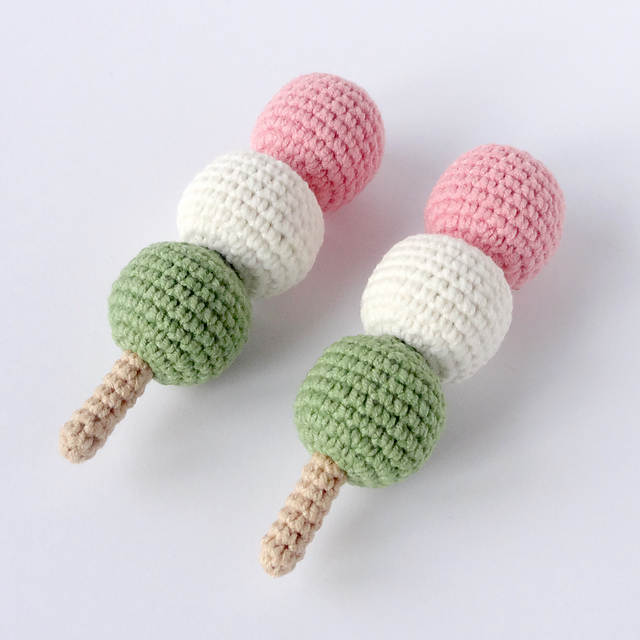 Ravelry: Hanami Dango pattern by Yuliia Matiienko
