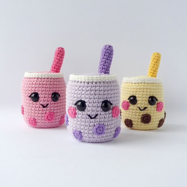 Ravelry: Boba tea pattern by Yuliia Matiienko