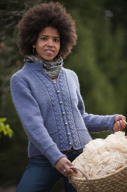 Ravelry: Springdelle Jacket pattern by Lisa Lloyd