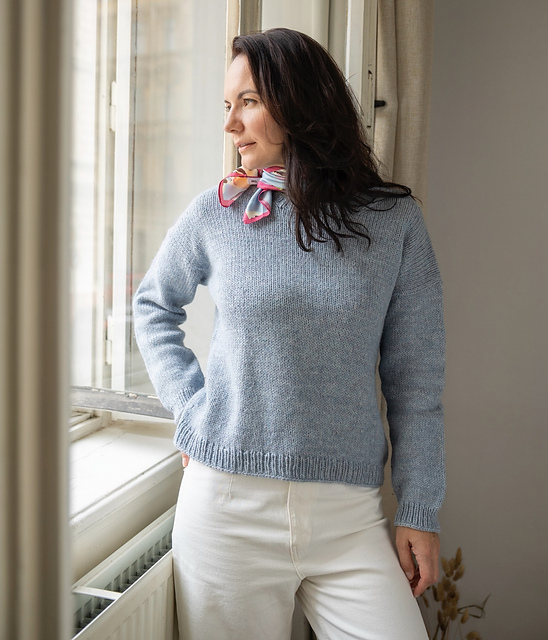 Ravelry: Drop in Dream sweater pattern by Julia Piro