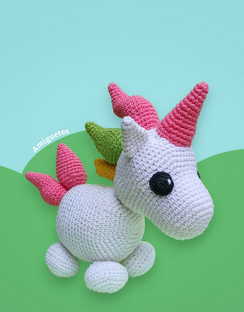 Ravelry: Unicorn Adopt Me! pattern by Julie Glam