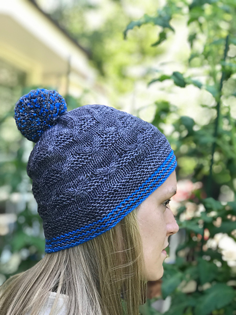 Ravelry: Crossing Over Hat pattern by Julie Hart
