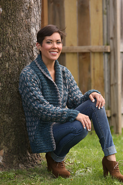 Ravelry: Flying Geese Jacket pattern by Juliette Bezold