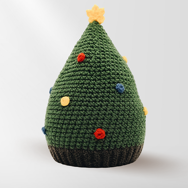 Ravelry: Christmas Tree hat pattern by Brigitte Labelle