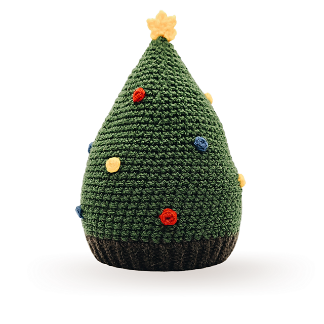 Ravelry: Christmas Tree hat pattern by Brigitte Labelle