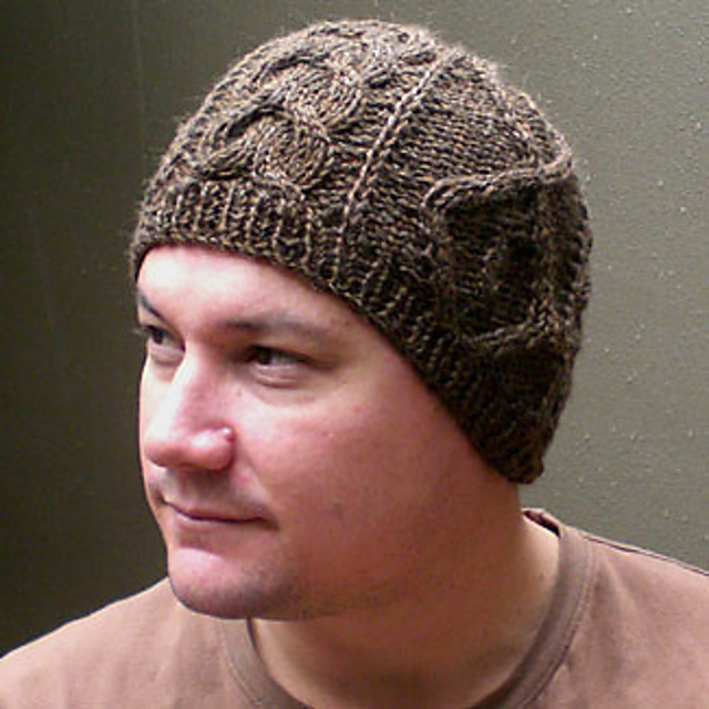 Ravelry: Beanie, Aran knit surf-style pattern by Julz Lovell