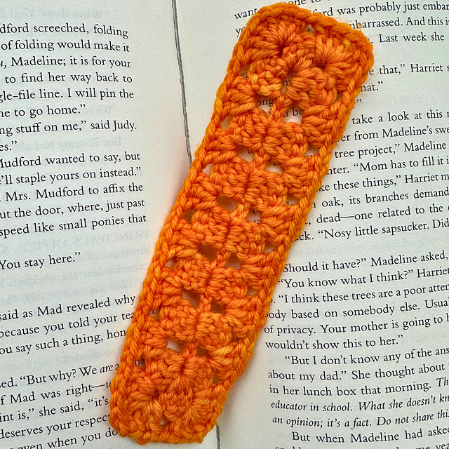 Ravelry: Granny Rectangle Bookmark pattern by Juniper & Oakes