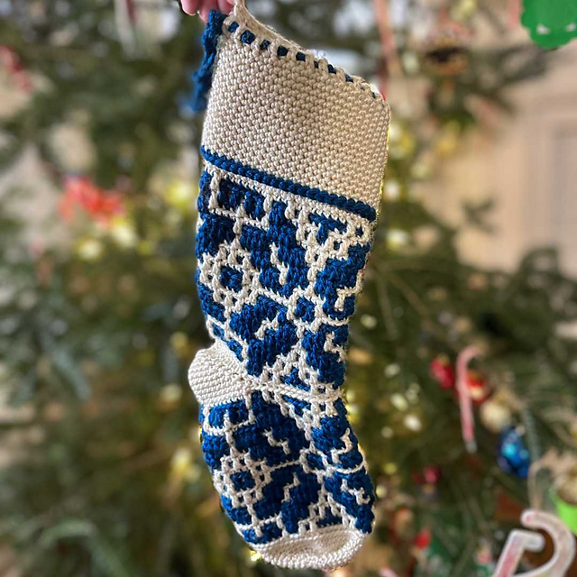 Ravelry: Nordic Star Stocking pattern by Erin Toews