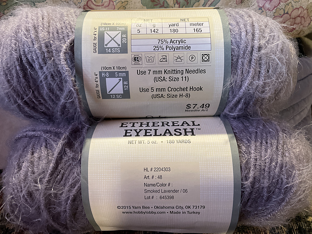 Ravelry: Yarn Bee Ethereal Eyelash