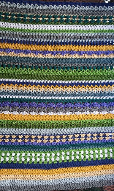 Ravelry: JustMagicMaria's Spice of Life Blanket