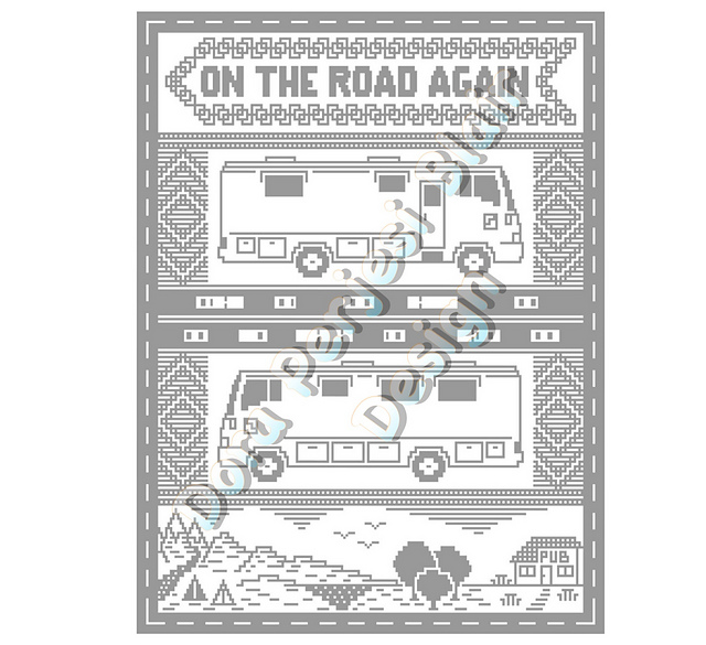 Ravelry: Home On The Road (Motorhome/RV/Camper Van) pattern by Dora ...