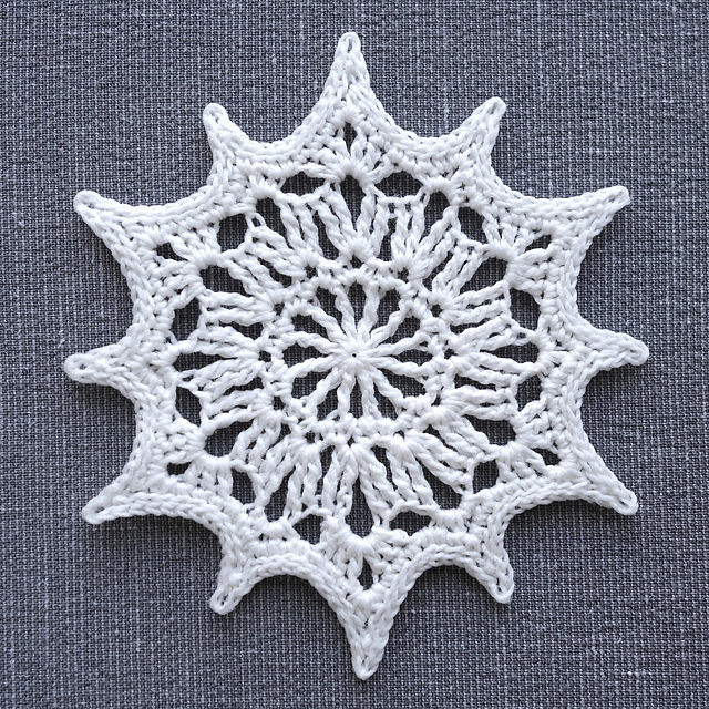 Ravelry: Strength Snowflake pattern by Jessica Wifall