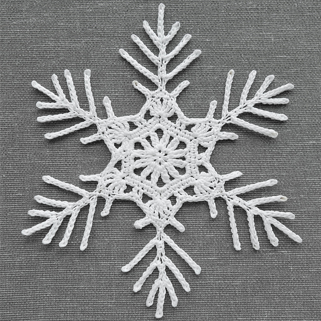 Ravelry: West Wind Snowflake pattern by Jessica Wifall