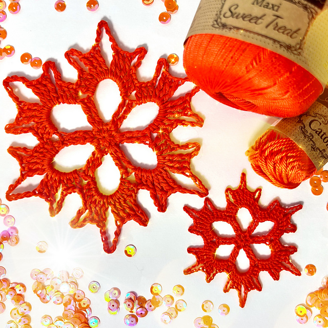 Ravelry: Oriole Snowflake pattern by Jessica Wifall