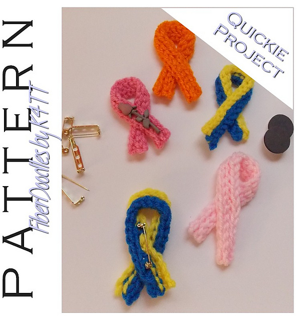 Ravelry: Awareness Ribbons pattern by K4TT