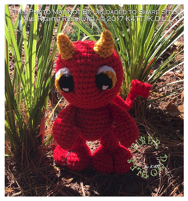 Ravelry: Little Luvs Devil pattern by K4TT