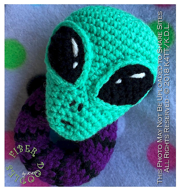 Ravelry: BHR Alien pattern by K4TT