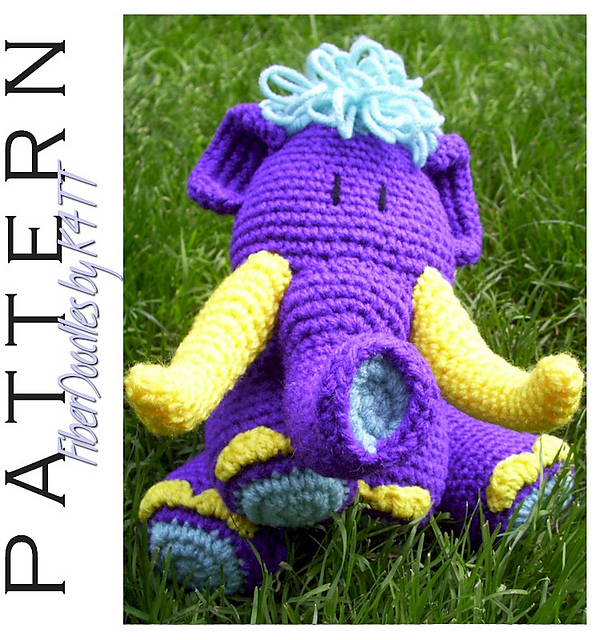 Ravelry: KISS Seris Woolly Mammoth pattern by K4TT