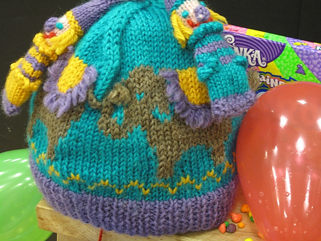 Ravelry: Elephants and Clowns Circus Hat pattern by Susan Flanders