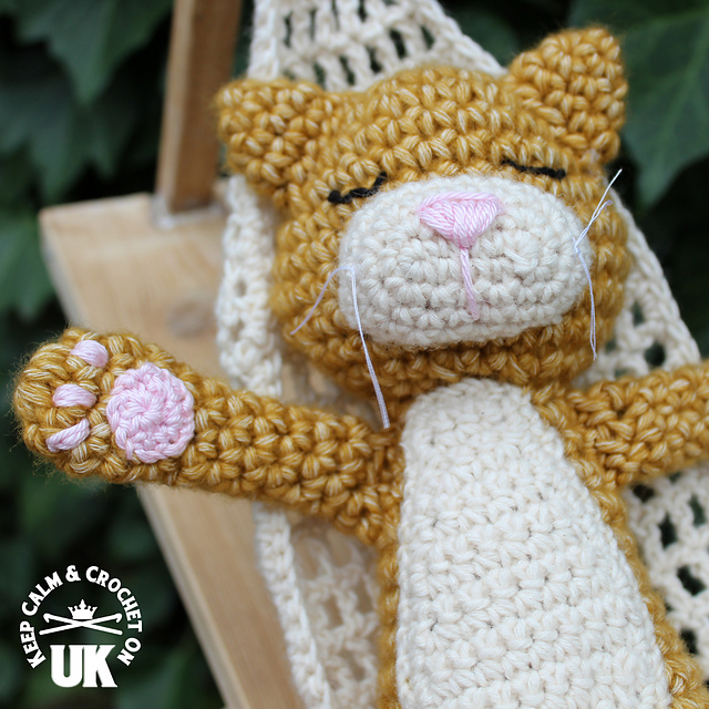 Ravelry: Relaxing Ralph Cat Amigurumi pattern by Heather C Gibbs (KCACO.UK)