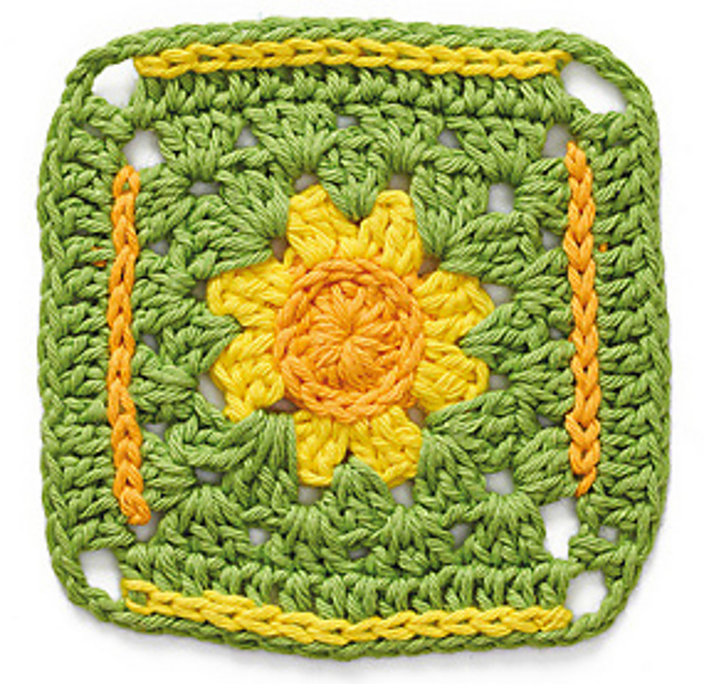 Ravelry: Summer Lawn Square pattern by Heather C Gibbs (KCACO.UK)
