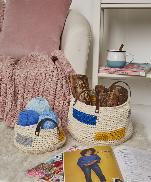 Ravelry: Baja Baskets pattern by Heather C Gibbs (KCACO.UK)