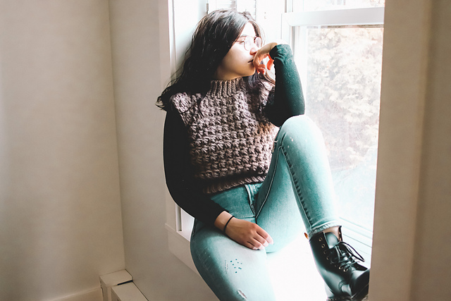 Ravelry: Latte Vest pattern by Keira Carnevale