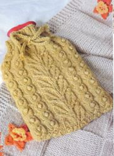 Ravelry: Climbing Vines Hot Water Bottle Cover pattern by Sian Brown ...