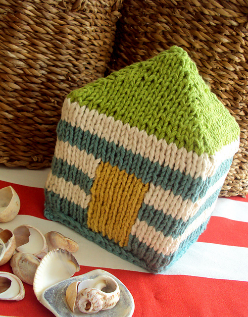 Ravelry: Beach Hut Door Stop pattern by Sian Brown Knitwear Design