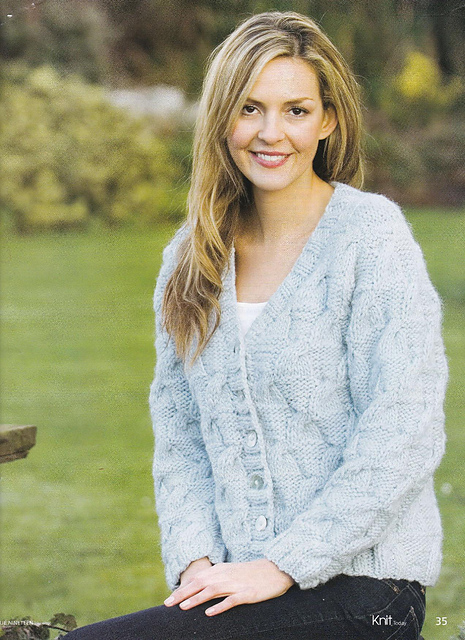 Ravelry: Texture Twist Cardigan pattern by Sian Brown Knitwear Design