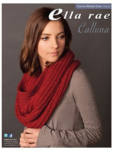 Ravelry: Cooma Ribbed Cowl pattern by Ella Rae