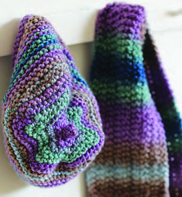 Ravelry: Garter Rib Scarf pattern by Ella Rae
