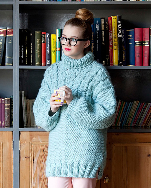 Ravelry: Cable Yoke Sweater pattern by Debbie Bliss
