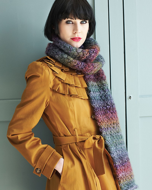 Ravelry: #09 Basketweave Wrap pattern by Debbie Bliss