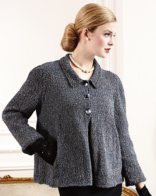Ravelry: #10 A-Line Jacket pattern by Debbie Bliss