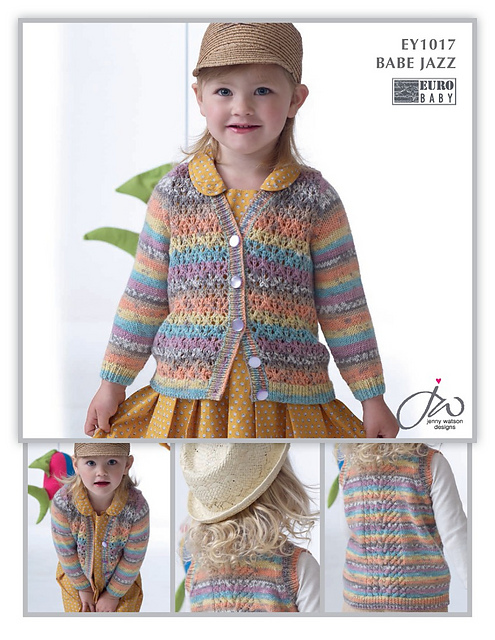 Ravelry: Cardigan or Waistcoat EY1017 pattern by Jenny Watson