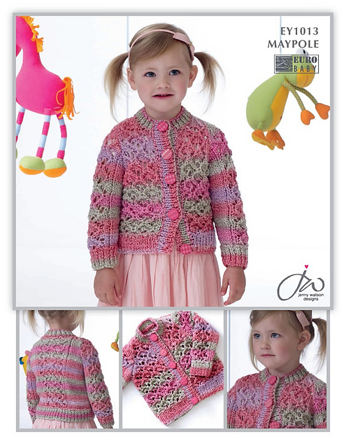 Ravelry: Cardigan EY1013 pattern by Jenny Watson