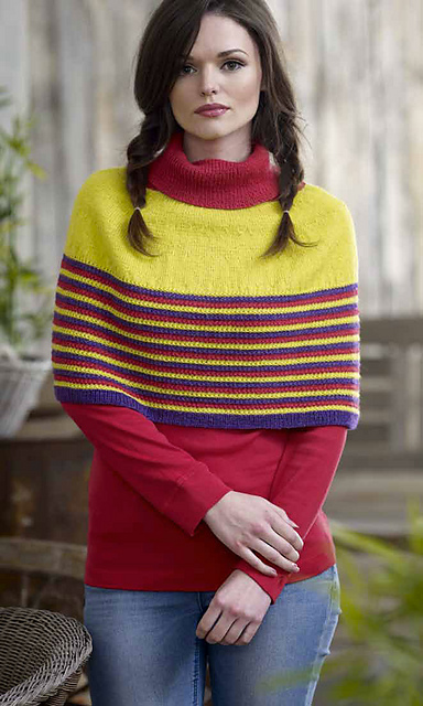 Ravelry: Shoulder Cape pattern by Jenny Watson