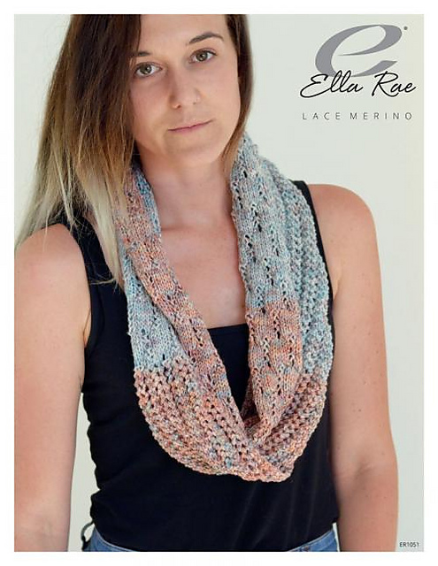 Ravelry: Sahara Infinity Scarf pattern by Ella Rae
