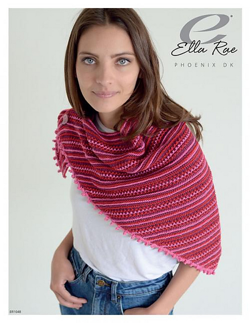 Ravelry: Spanish Dancer Shawl pattern by Ella Rae