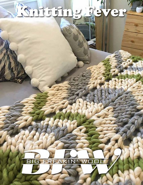 Ravelry: Three Color Chevron Throw pattern by Grace Akhrem